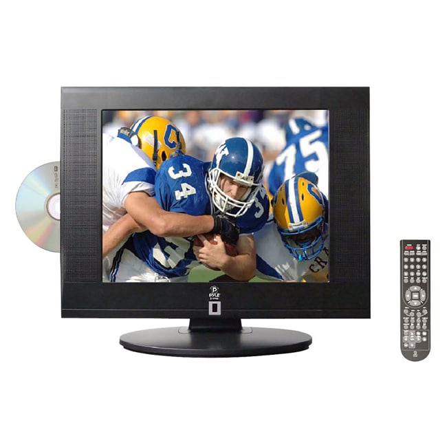 Pyle 15-inch High Definition LCD TV with Built-in DVD - 11229198 ...