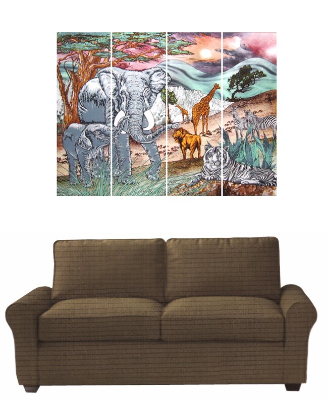 Elephant Wall Mirror - Bed Bath & Beyond - 1136748