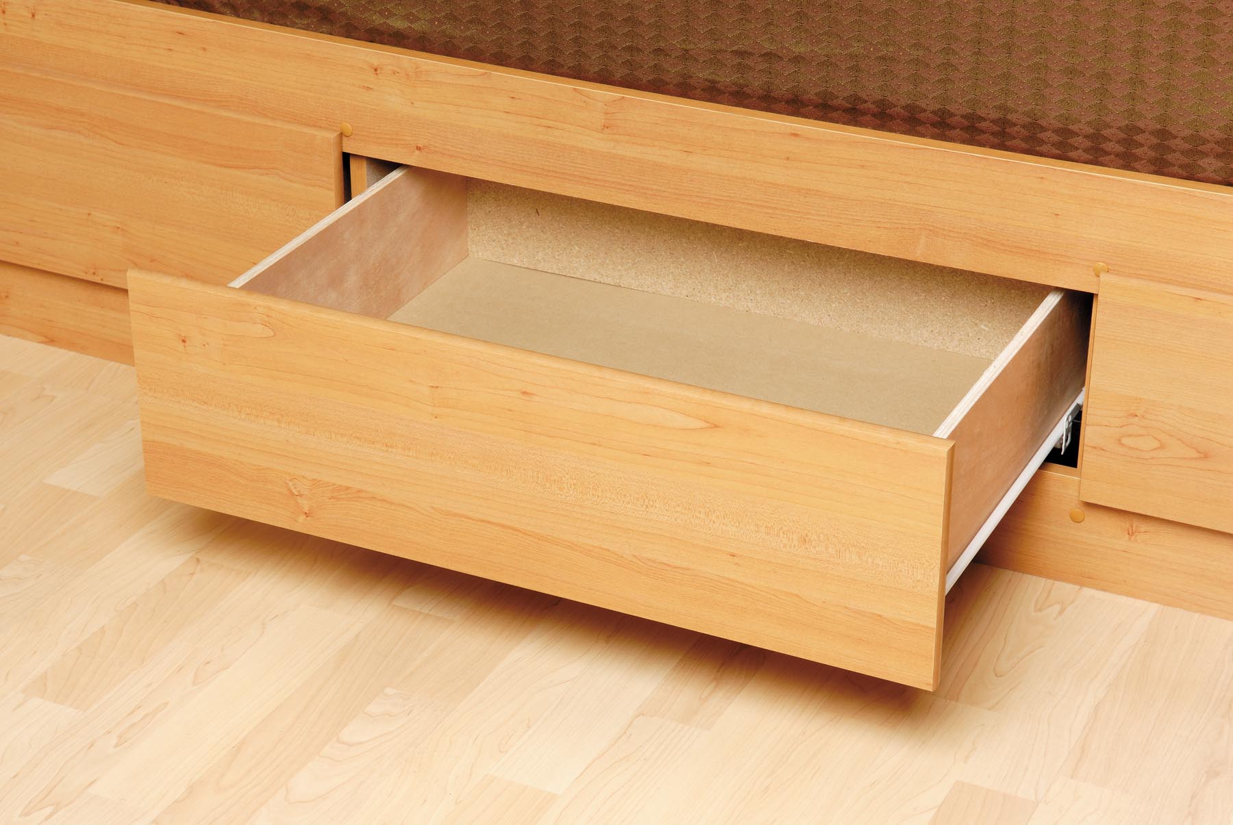 Montego Maple Twin Platform Storage Bed - Bed Bath & Beyond - 2460956
