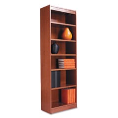 Alera 24-inch Wide Wood Veneer Bookcase - Medium Oak - Bed Bath ...