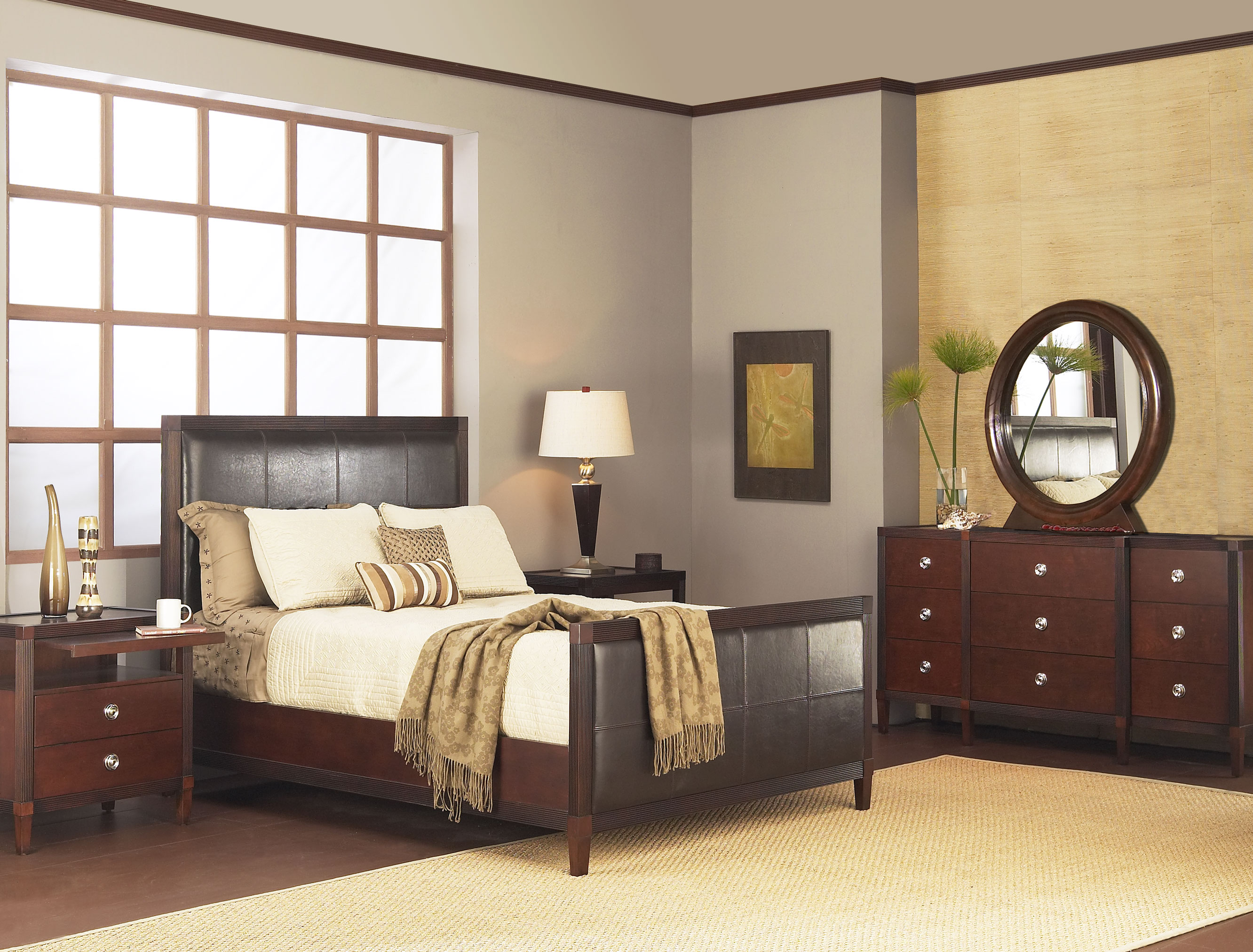 Mondrian 5-piece California King Bedroom Set - Bed Bath & Beyond - 3033951