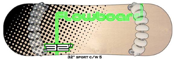 32-inch Flow Sport Flowboard Skateboard - Bed Bath & Beyond - 3992943