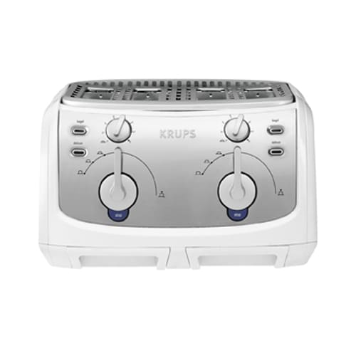 Krups FEM4W White 4-slice Toaster - Bed Bath & Beyond - 3994624