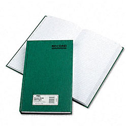 Green Canvas Record Book - 500 Sheets per Book - Bed Bath & Beyond ...