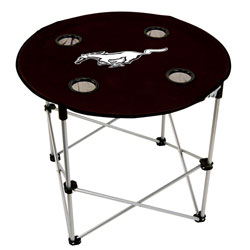 Mustang Pony Black Folding Table - Bed Bath & Beyond - 2887006