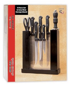 Euro-Ware 9-piece Knife Set - Bed Bath & Beyond - 2933664