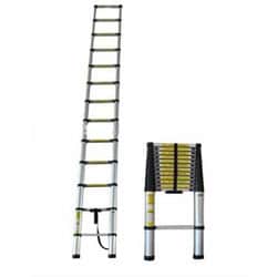 Heavy Duty Aluminum 12-foot Telescoping Ladder - Bed Bath & Beyond ...