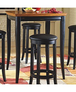 Newport Black/ Cherry Pub Table - Bed Bath & Beyond - 3065561