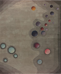 Nourison Hand-tufted Guggenheim Grey Rug (8'6 x 11'6) - Bed Bath ...