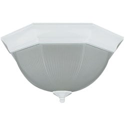 Small White Octagonal Ceiling-mount 2-light Fixture - Bed Bath & Beyond ...