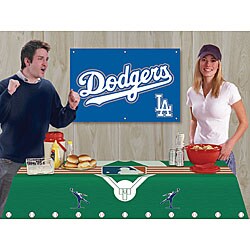 Los Angeles Dodgers Tailgate Banner and Tablecloth - Bed Bath & Beyond ...