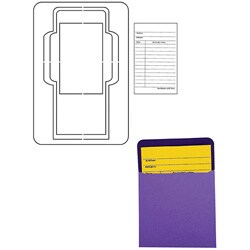 Provo Craft Coluzzle Library Pocket Template - Bed Bath & Beyond - 3128251