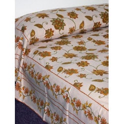Shalimar Printed Cotton Bedspread (India) - Bed Bath & Beyond - 3169437