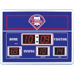 Philadelphia Phillies Scoreboard Clock - Bed Bath & Beyond - 3235547