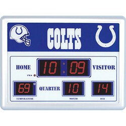Indianapolis Colts Scoreboard Clock - Bed Bath & Beyond - 3235578
