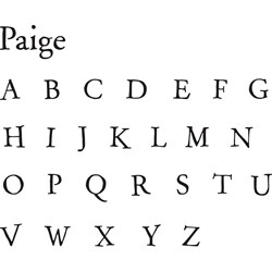 QuicKutz Paige Uppercase Alphabet Die Cut Shape Set - Bed Bath & Beyond ...