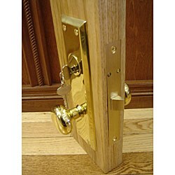 Mortise Front Door Left Hand Vestibule Lock Set - Bed Bath & Beyond ...