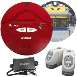 iRobot Roomba Red Cordless Vacuum Cleaner (Refurbished) - Bed Bath ...