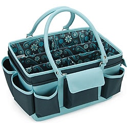 Mackinac Moon Open Top Charcoal Craft Tote - Bed Bath & Beyond - 3343014