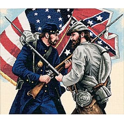Gettysburg Counted Cross Stitch Kit - Bed Bath & Beyond - 3343966
