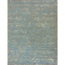 Machine-made Amber Blue/ Gold Rug (2'6 x 7'9) - Bed Bath & Beyond - 3418312