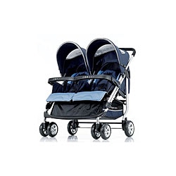 Zooper Tango Twin Double Stroller in Navy Blue - Bed Bath & Beyond ...