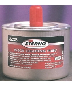 Sterno 6-hour Can Chafing Fuel with Wick (case pack of 24) - Bed Bath ...
