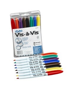 Wet Erase Overhead Transparency Markers, Fine Point, (bulk pack of 288 ...