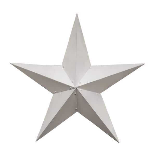 Farmhouse White Barn Star 36" - Bed Bath & Beyond - 30034834