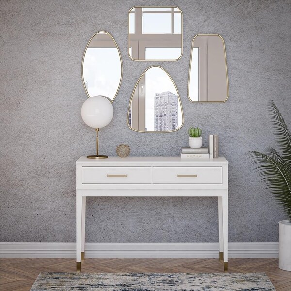 Westerleigh console table black store
