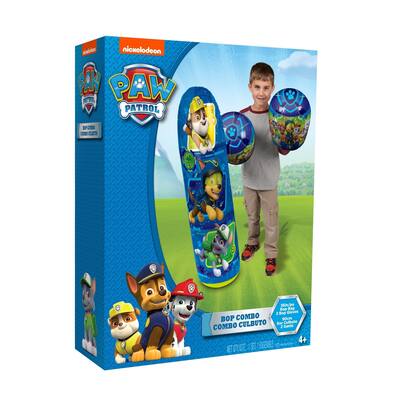 Paw Patrol 36" Bop Bag & Bop Gloves Combo - Overstock - 30105633