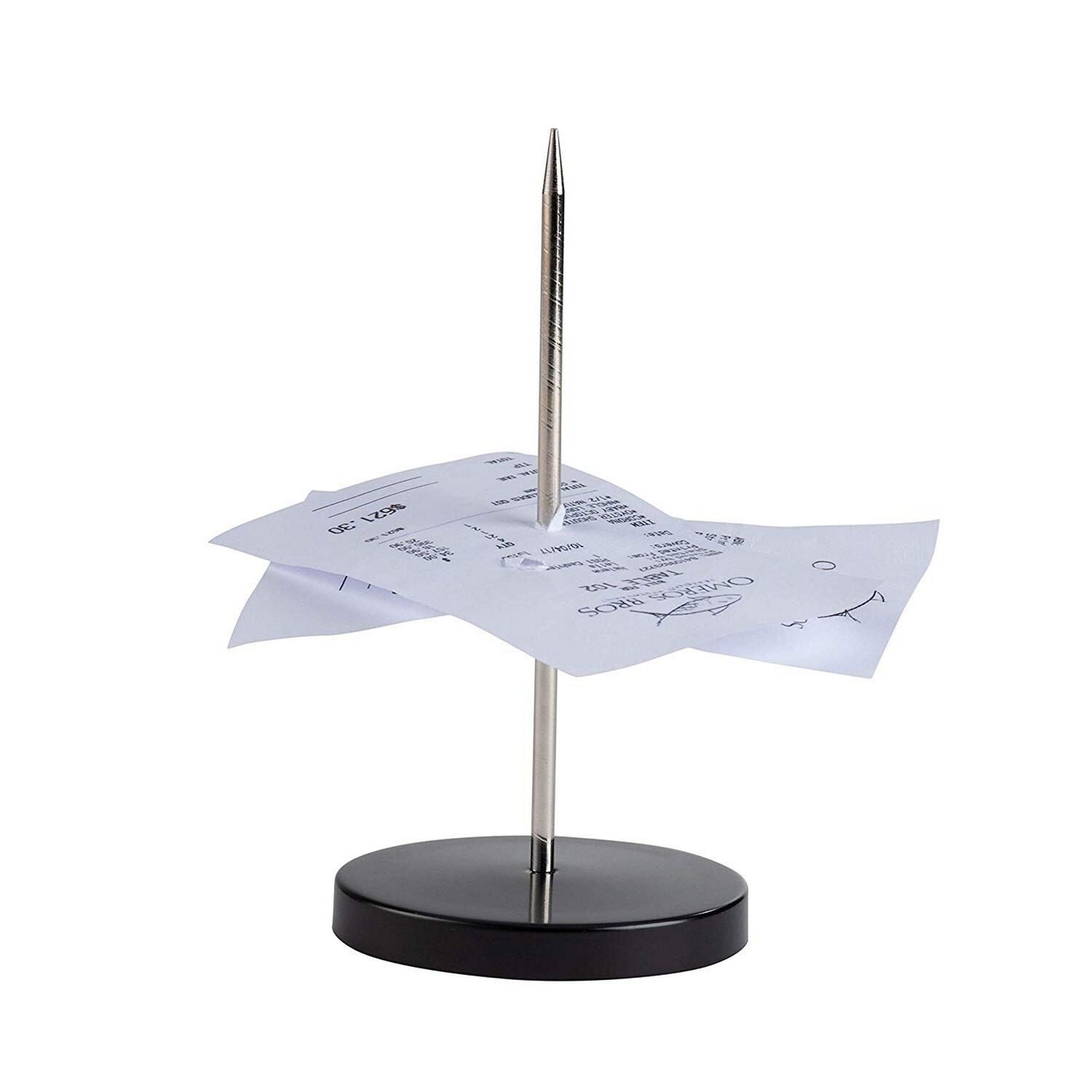 Restaurant Bill Holder Stainless Steel Receipt Spike - 75x145 Mm Memo ...