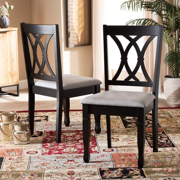 Reneau Modern and Contemporary Upholstered 2-Piece Dining Chair Set ...