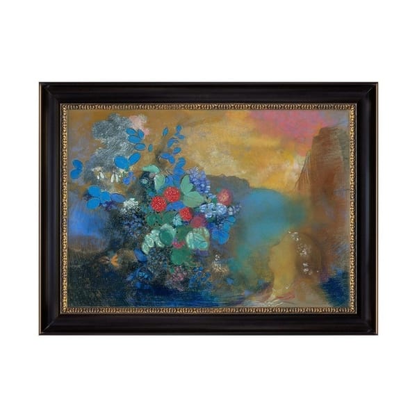 Ophelia among the Flowers by Odilon Redon Oil Painting Print on Canvas ...