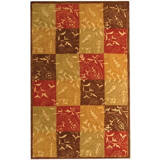 SAFAVIEH Handmade Cosmopolitan Paisley Delsie Modern Wool Rug - Bed ...