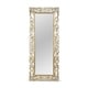 Emerton Traditional Standing Mirror with Floral Carved Frame by ...