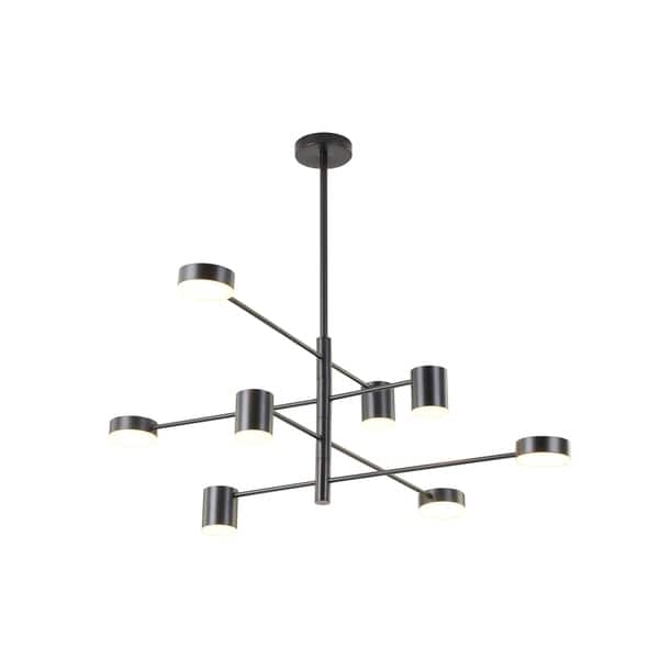 Black Metal LED Lighting With Acrylic Shades - On Sale - Bed Bath ...
