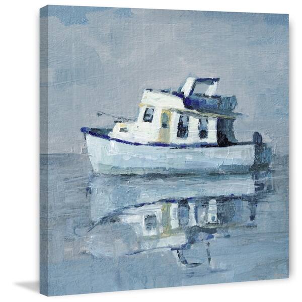 Fishing Trawler' Painting Print on Wrapped Canvas - Bed Bath & Beyond ...