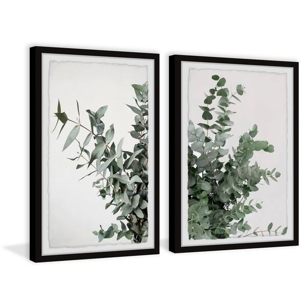 Magical Plant Diptych Framed Wall Art - On Sale - Bed Bath & Beyond ...