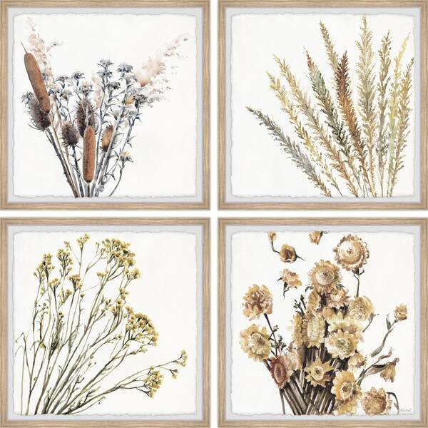 Diverse Flowers Quadriptych - Bed Bath & Beyond - 30243335