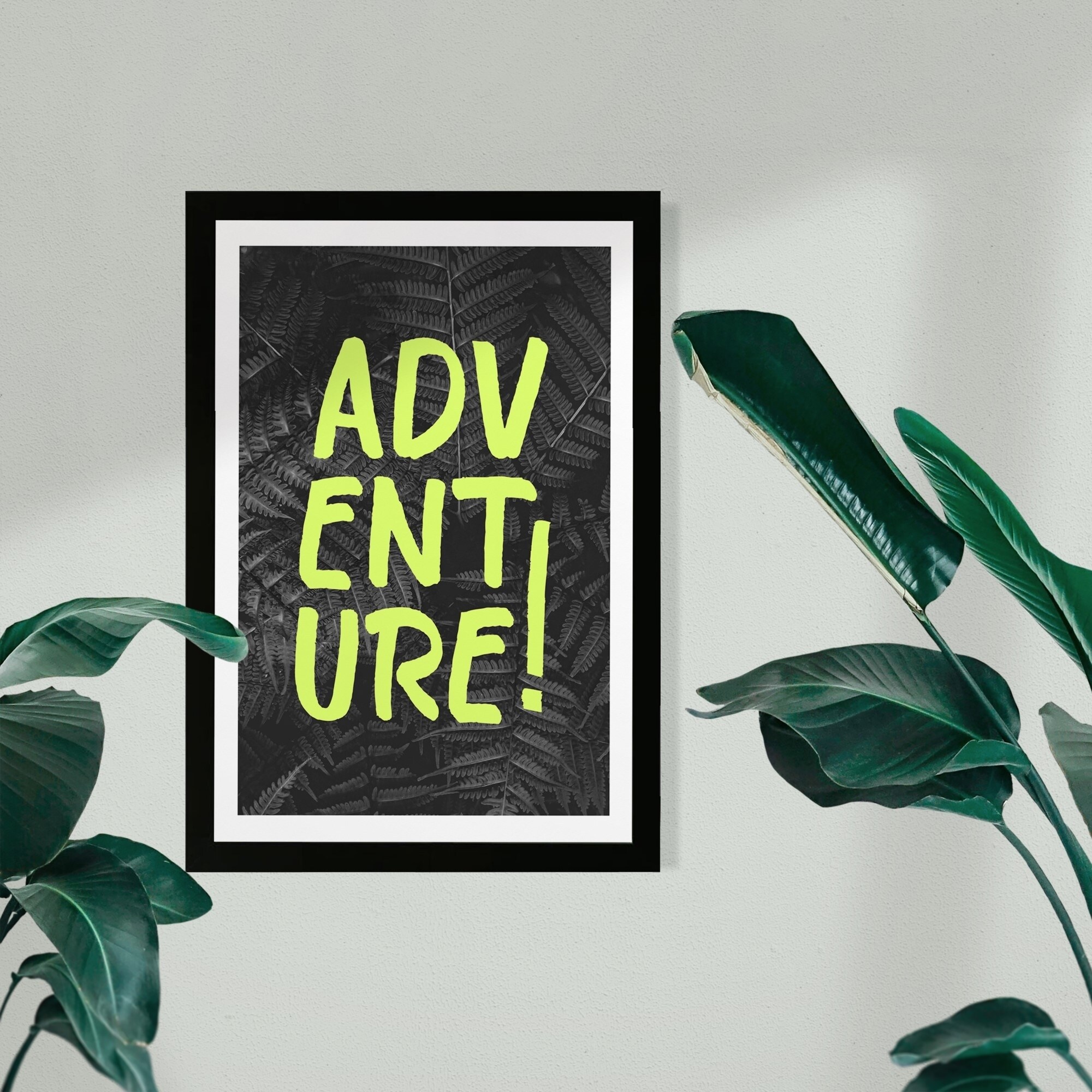 Wynwood Studio Typography and Quotes Framed Wall Art Prints 'Lets Have ...