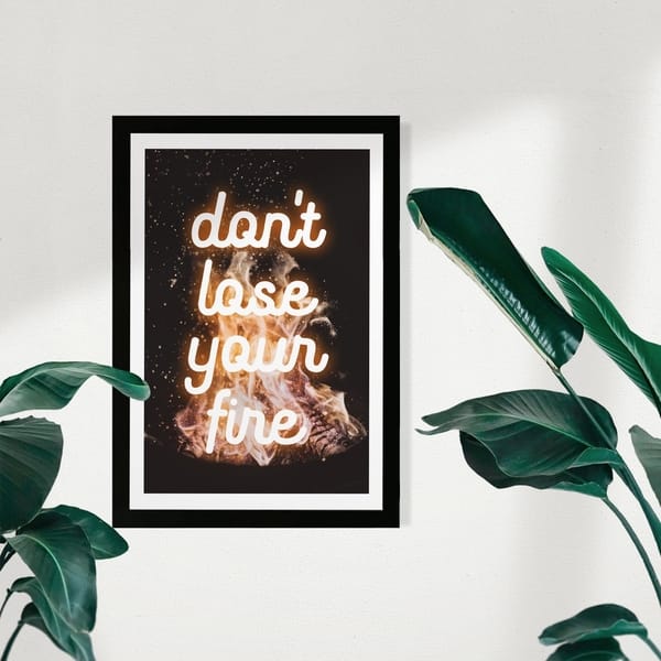 Wynwood Studio Typography and Quotes Framed Wall Art Prints 'Dont Lose ...