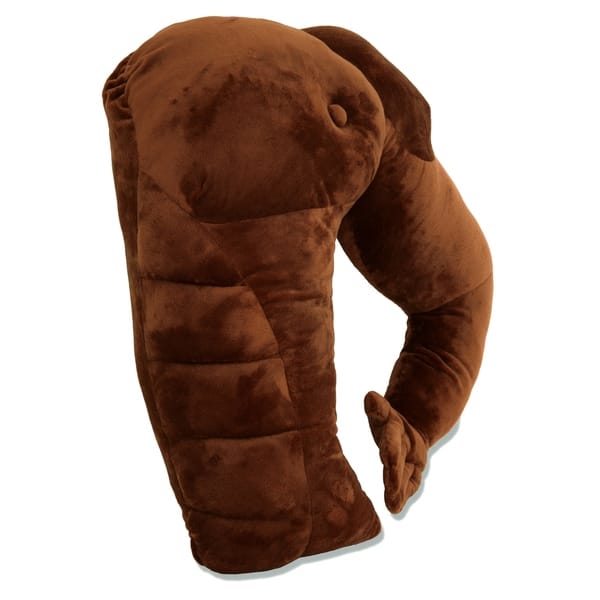 Muscle Man Pillow - Cuddly Form Body Pillow with Benefits - Body Pillow ...