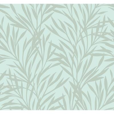 Metallic Tropical Leaf Wallpaper, 27 feet long X 27 inchs Wide ...