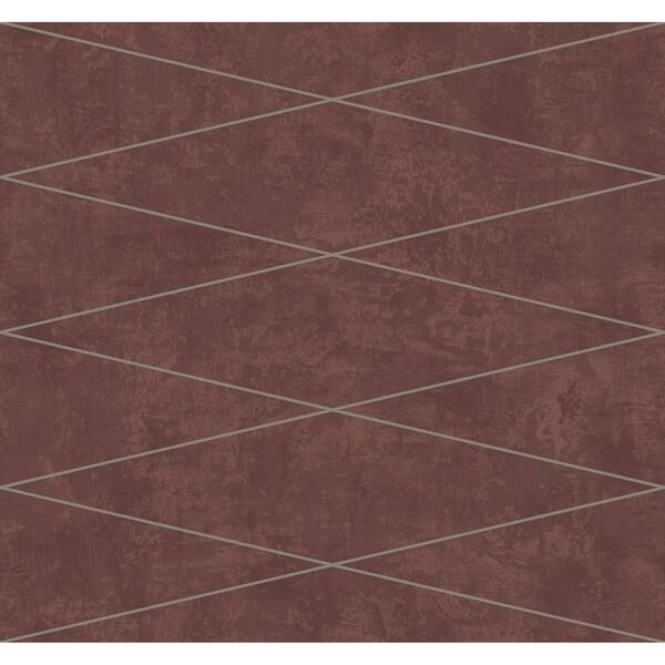 Metallic Gold Grout Diamond Wallpaper, 27 feet long X 27 inchs Wide ...