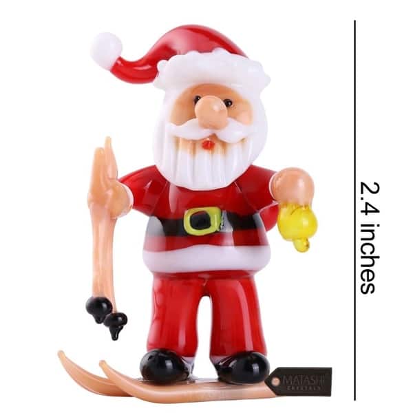 Matashi Home Decorative Tabletop Showpiece Murano Christmas Winter ...