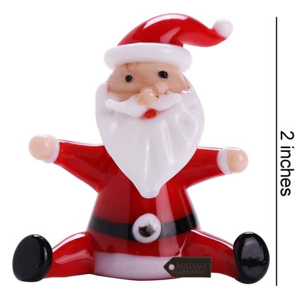 Matashi Home Decorative Tabletop Showpiece Murano Christmas Winter ...