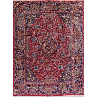 Vintage Dynasty Historical Kashmar Persian Oriental Area Rug Handmade ...
