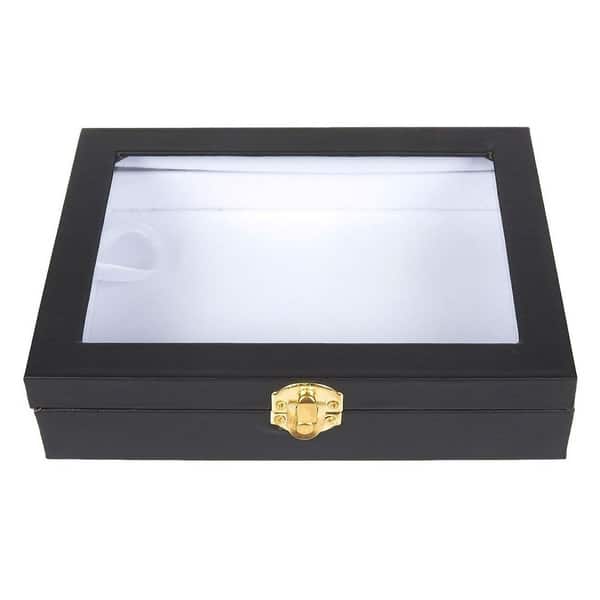 Insect Display Case - Bug Display Box with Glass Window and Secure ...