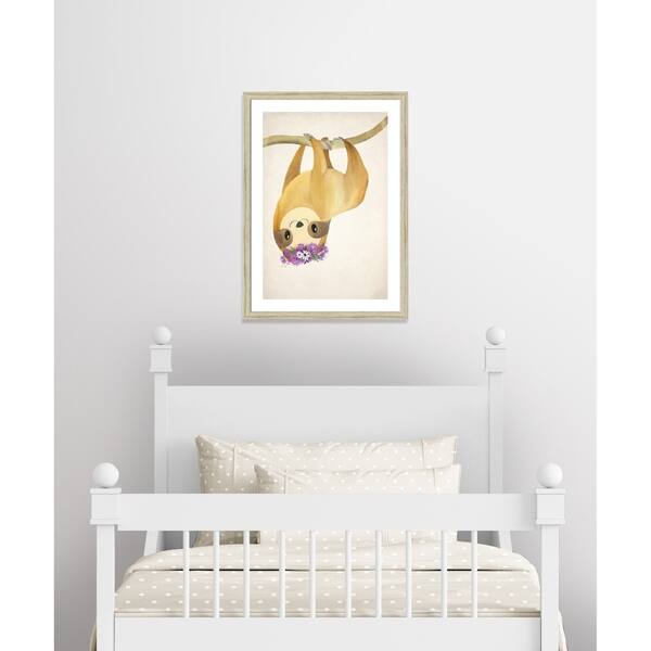 Floral Sloth 2 - Yellow - Bed Bath & Beyond - 30330764